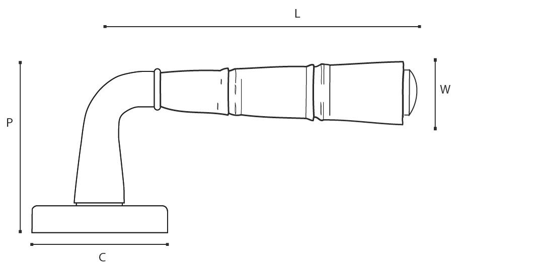 BAMBOO GOOSE NECK COMBINATION AMALFINE - Turnstyle Designs