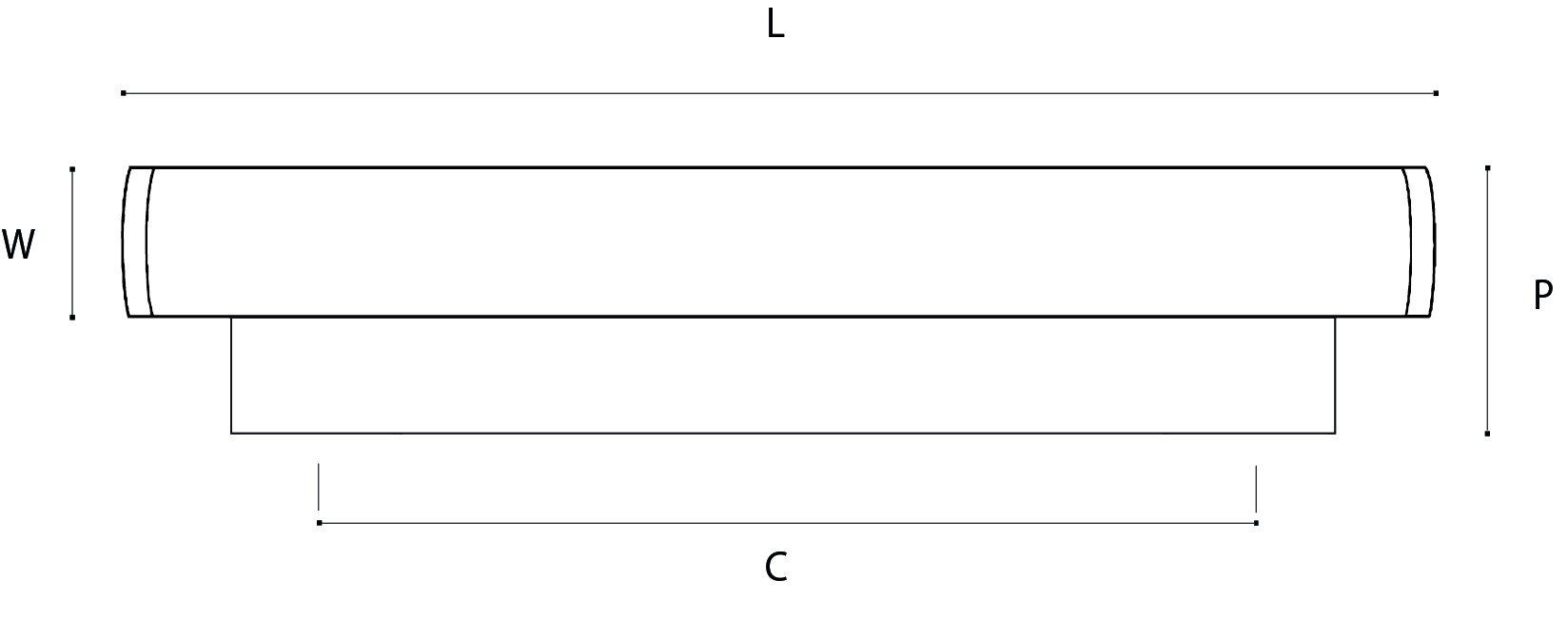 SCROLL SOLID HAMMERED - Turnstyle Designs