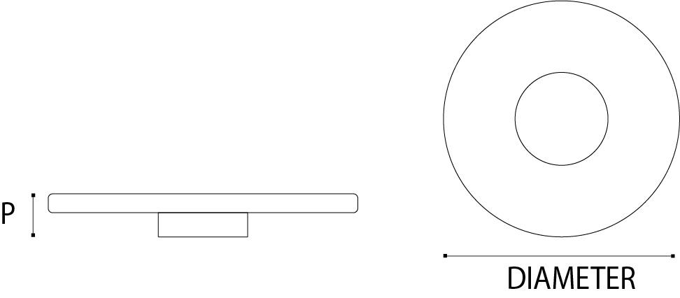 SMALL CIRCLE SOLID - Turnstyle Designs