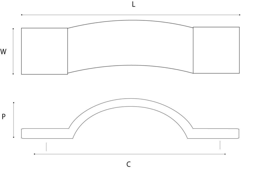 SQUARE STRAP PLAIN - Turnstyle Designs