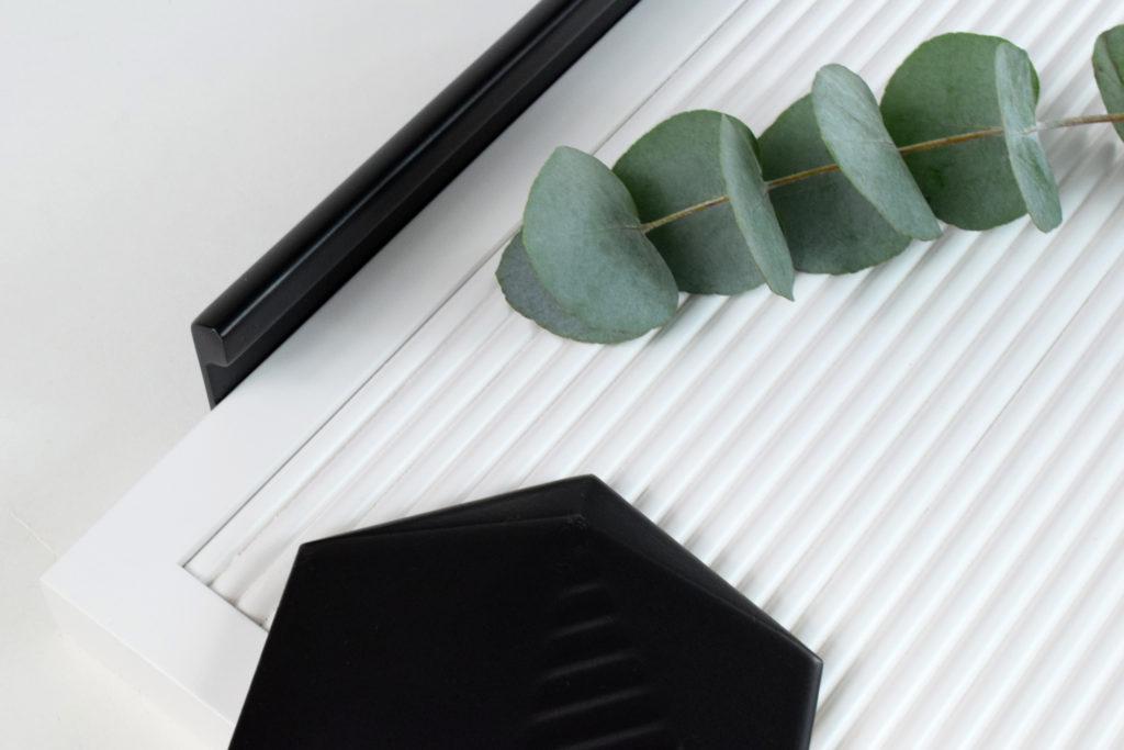 Sonar Solid Edge Pull S1102_ Matt Black Chrome_ Mood Board - Turnstyle ...