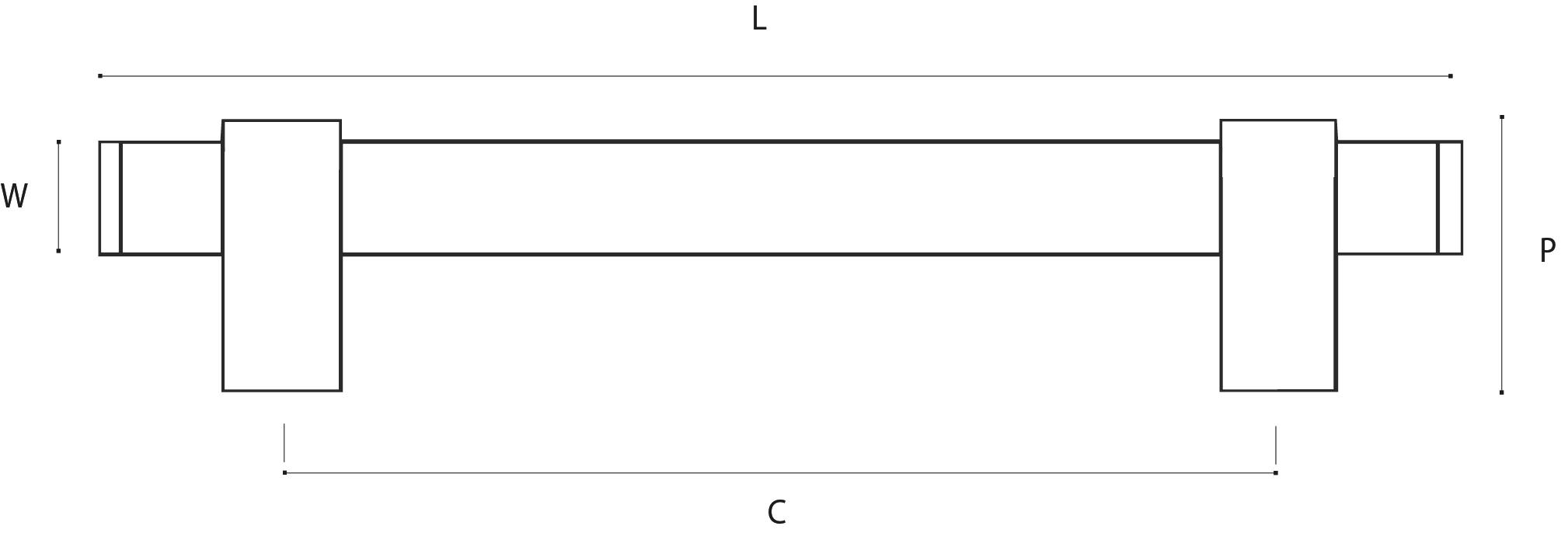BARREL PLINTH SOLID HAMMERED - Turnstyle Designs