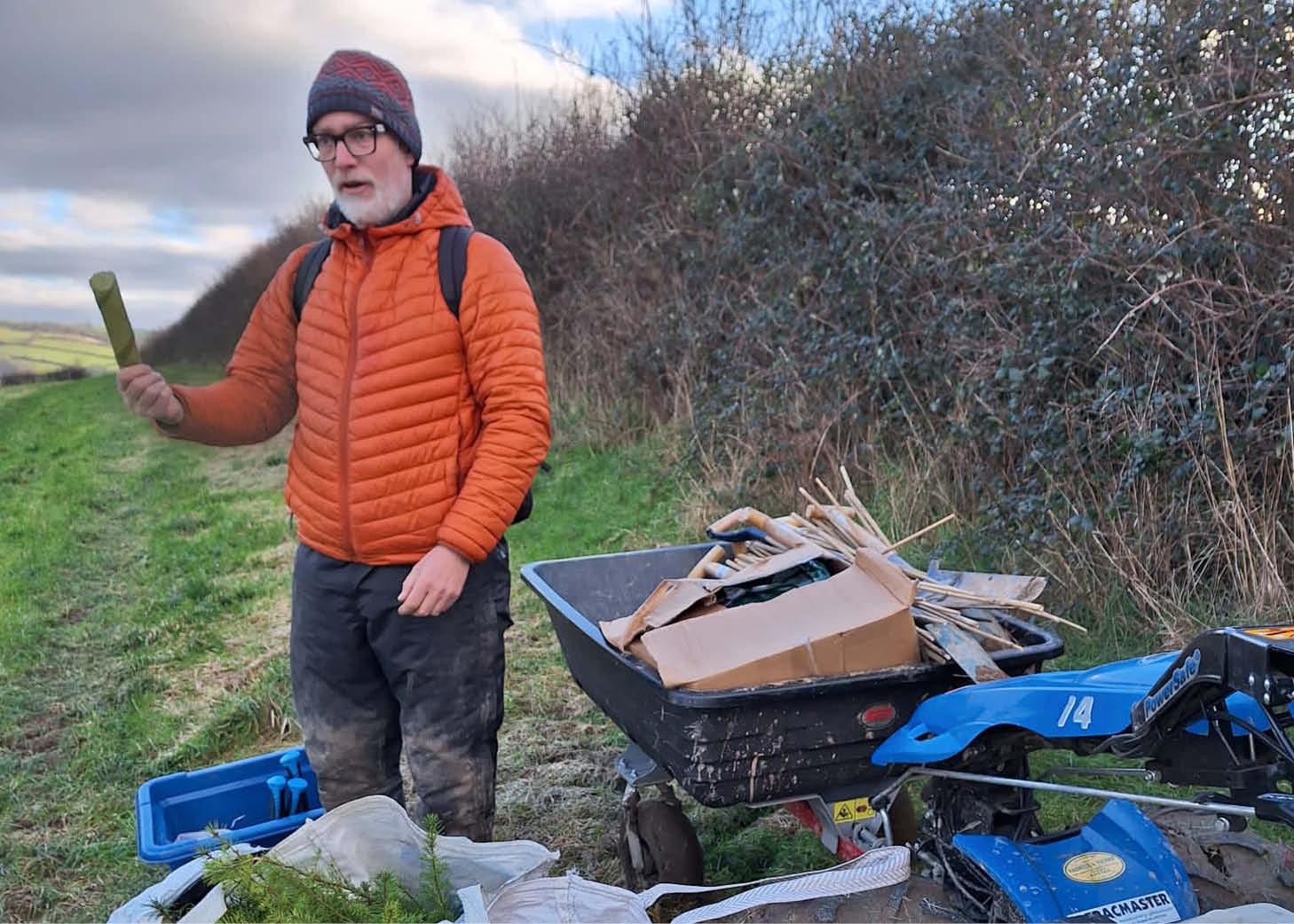 Turnstyle Designs Planting the future at Yeo Valley community woodland ...