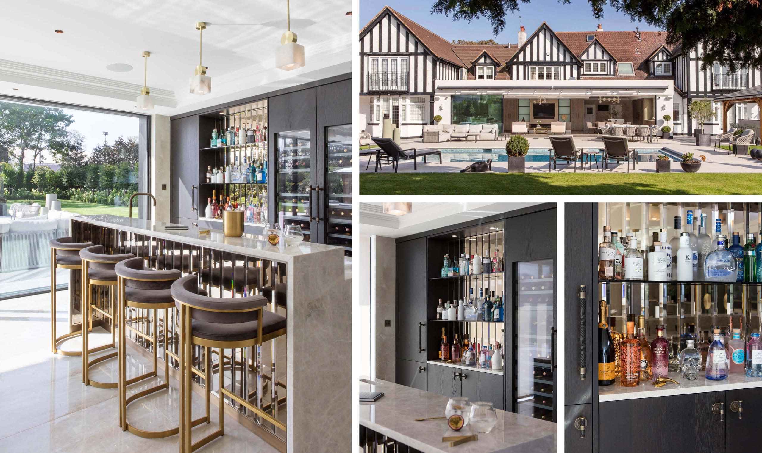 HOME BAR INSPIRATION - Turnstyle Designs